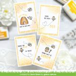 A Hive Five Card Set in a Pop-Up Bee Box with Grace - Lawn Fawn