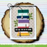 Lawn Fawn Intro: Stitched Bookmark and Book Collection - Lawn Fawn