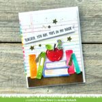 Lawn Fawn Intro: Stitched Bookmark and Book Collection - Lawn Fawn