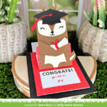 Lawn Fawn Intro: Woodland Critter Huggers Graduation Add-On, Tassel Tag ...