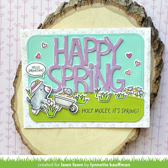 Lawn Fawn Intro: A Mole Lot of Flowers, All the Garden Hats, All the ...