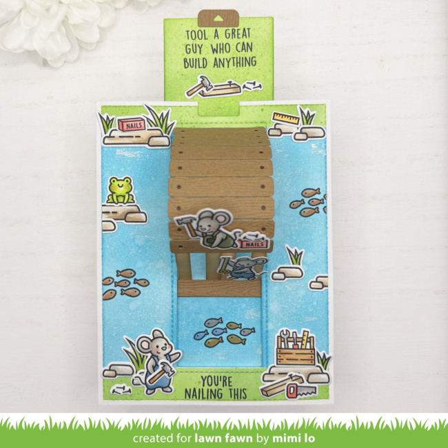 Mimi's Clever Bridge Building Scene with Mice Tools and Over the ...